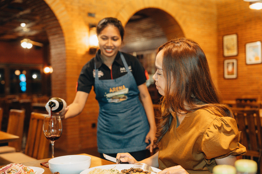 Arena Pub & Restaurant The Best American Restaurant in Sanur